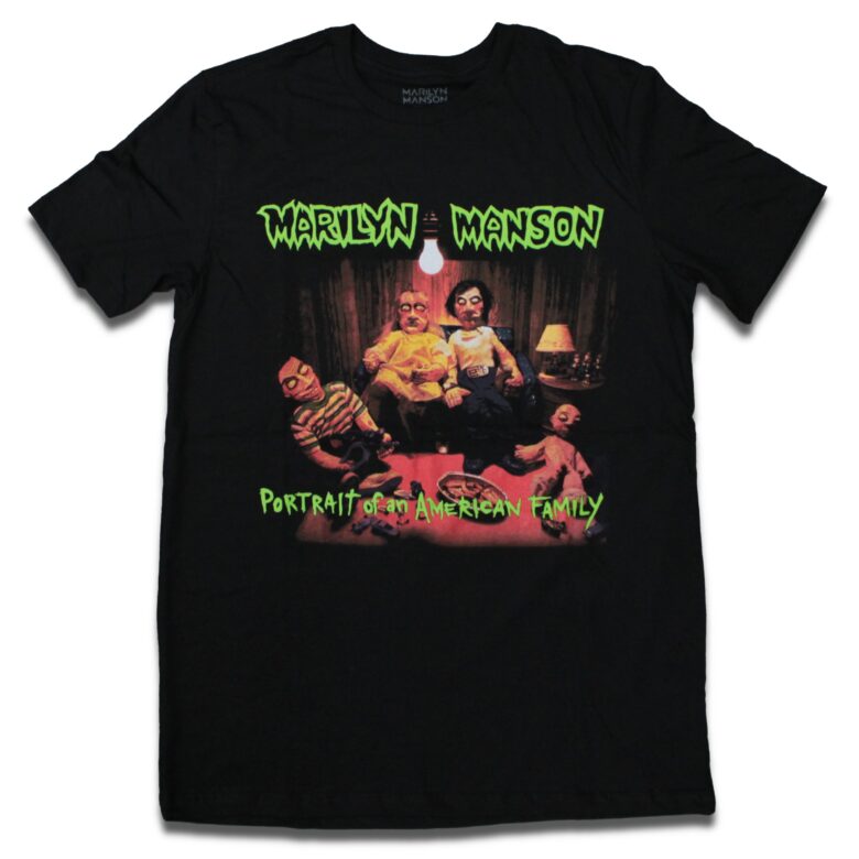 Camiseta Marilyn Manson American Family – Loja Poli Rock
