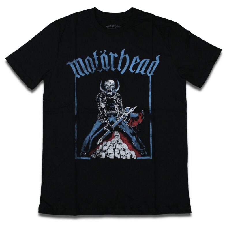 Camiseta Motorhead Blood Axe Skull – Loja Poli Rock