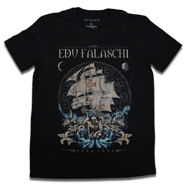 Camiseta Edu Falaschi Vera Cruz Caravela – Loja Poli Rock