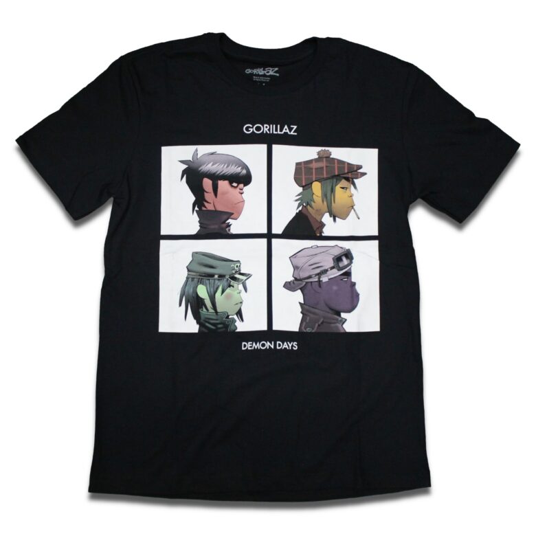 Camiseta Gorillaz Demon Days – Loja Poli Rock