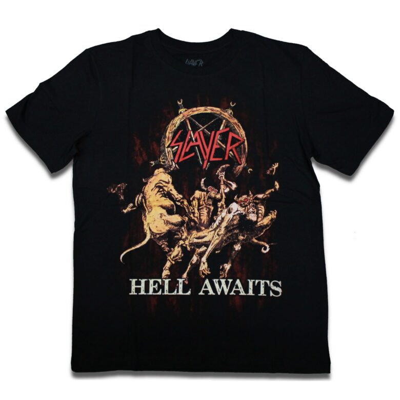 Camiseta Slayer Hell Awaits – Loja Poli Rock