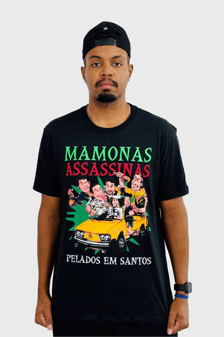 Camiseta Mamonas Assassinas Pelados Em Santos – Loja Poli Rock
